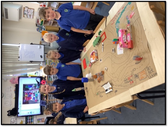Two Waters Primary School - 17th October Map making